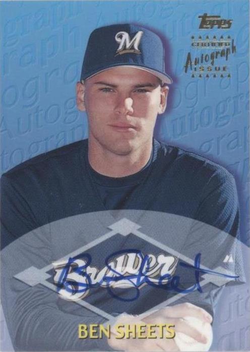 2000 Topps Traded - Autographs Ben Sheets #TTA10 (AU, RC) for sale ...