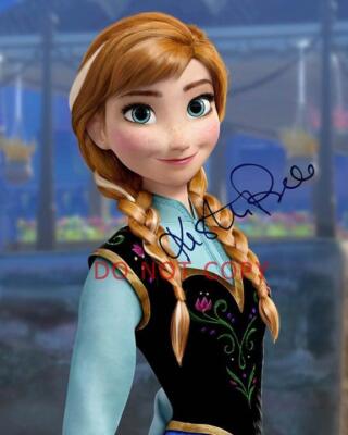 Anna Disney Frozen SIGNED reprint 11x14 Poster Autographed RP #1 | eBay