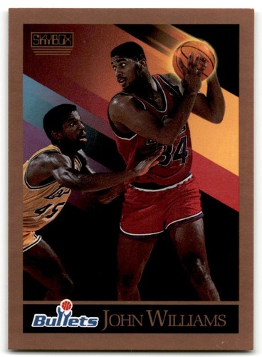 1990-91 SKYBOX JOHN WILLIAMS WASHINGTON BULLETS #294 | eBay