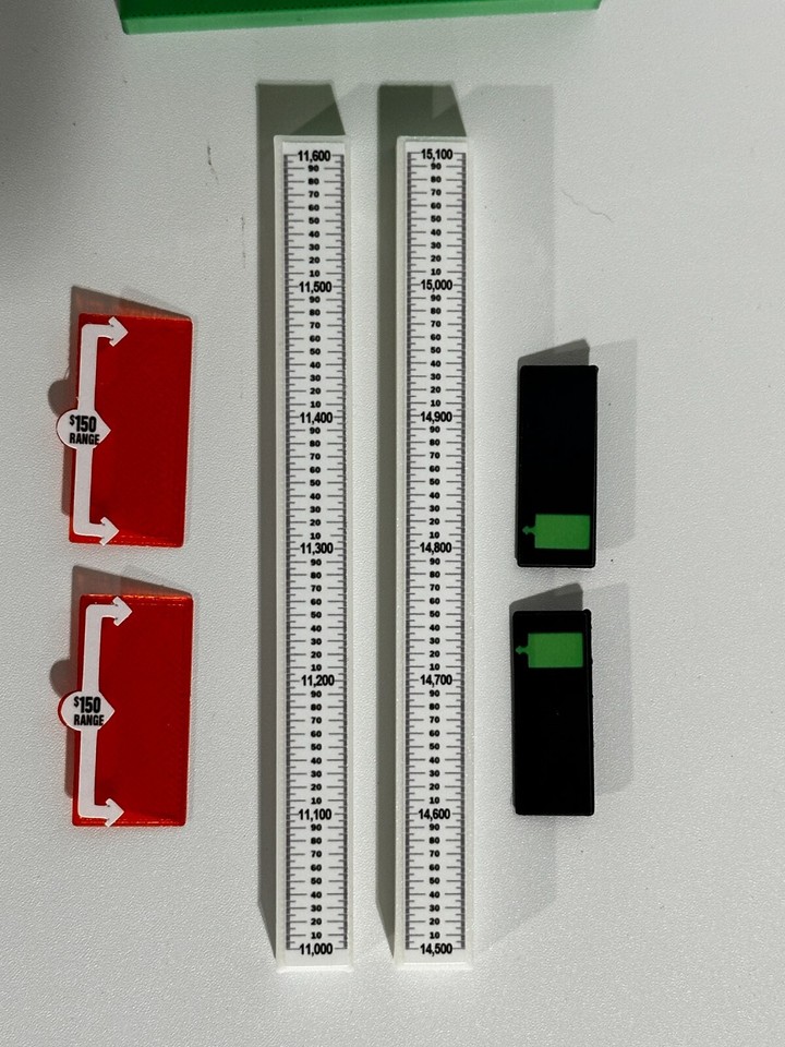 Price is Right - 15 Games, Big Wheel Deluxe Version with 3D numbers YOU ...