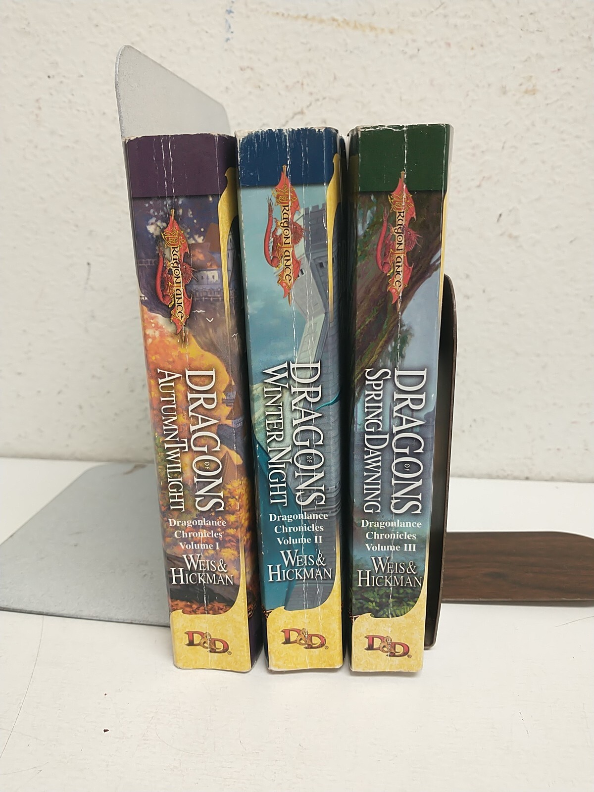 DragonLance CHRONICLES Trilogy Books by Weis Hickman Volumes 1-3 ...