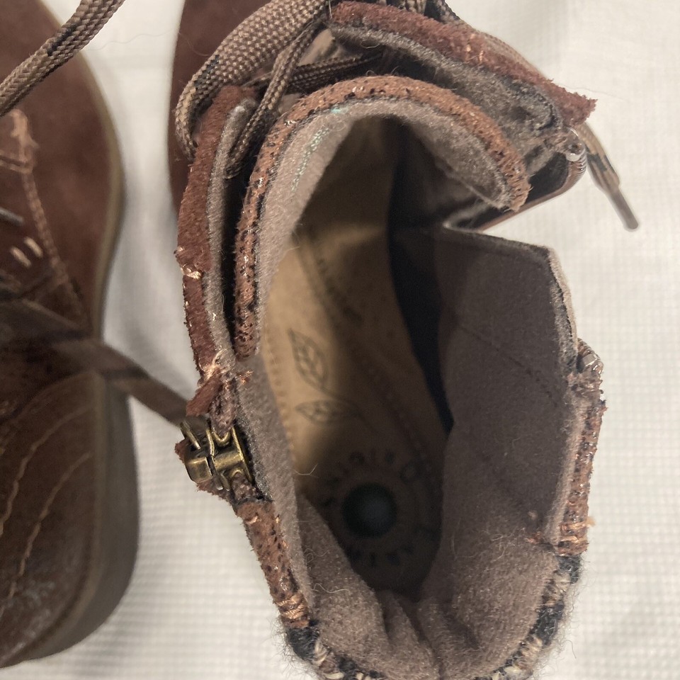 Earth Origins Boots Leather Ankle Booties Womens 8.5 M Shoe size | eBay