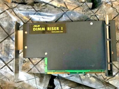 ASUS DIMM RISER I RIMM TO DIMM ADAPTER CARD FOR ASUS P3C MOTHERBOARDS ...