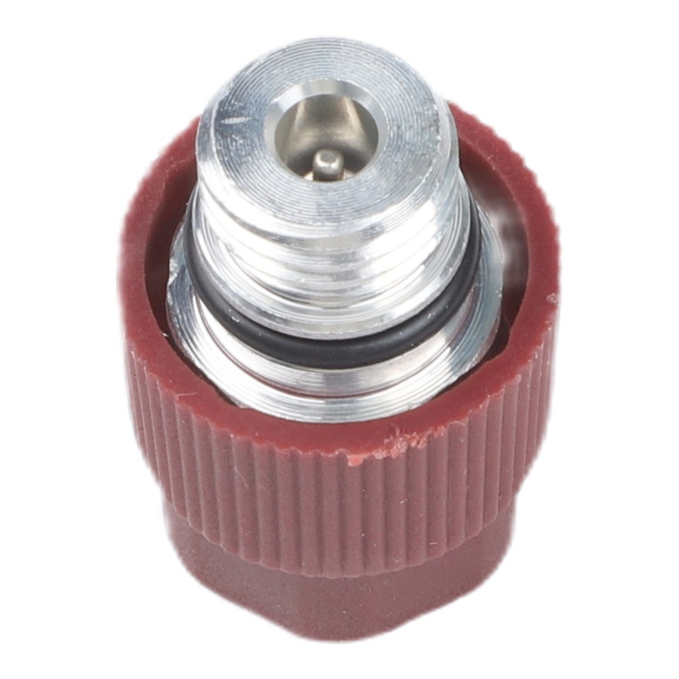 New A/C Service Valve High Side R-134a Port Adapter With Replaceable ...