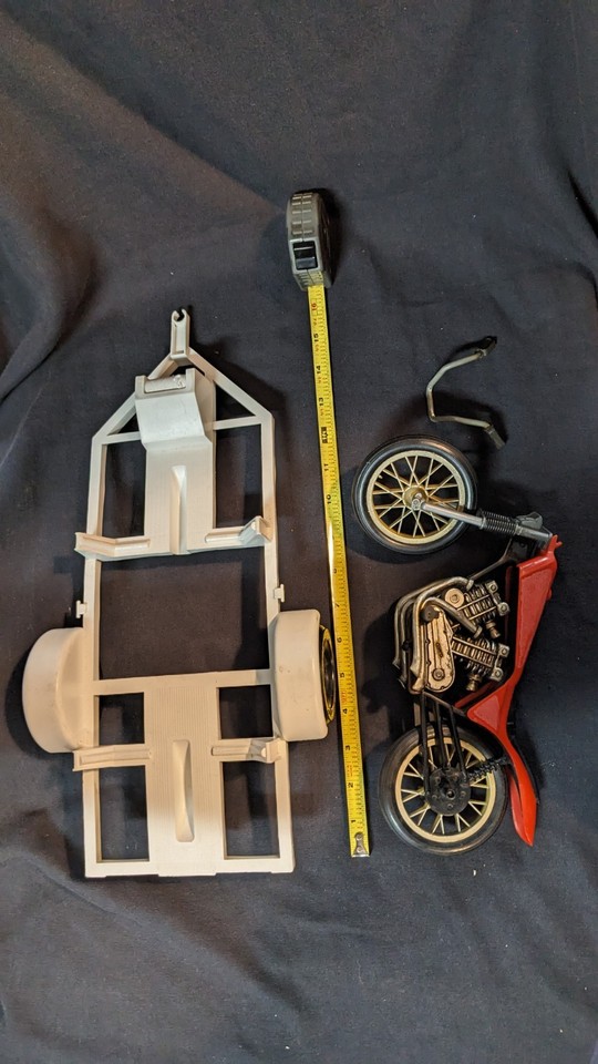1973 Mattel Big Jim Rugged Rider Motorcycle for Parts or Restoration ...