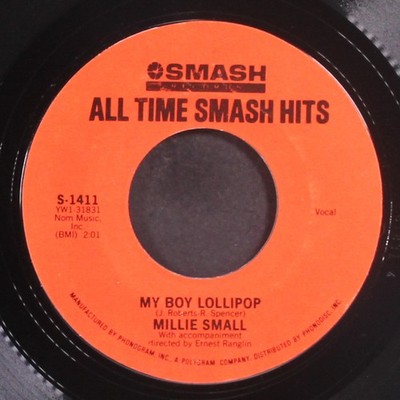 MILLIE SMALL: my boy lollipop / sweet william SMASH 7" Single 45 RPM | eBay