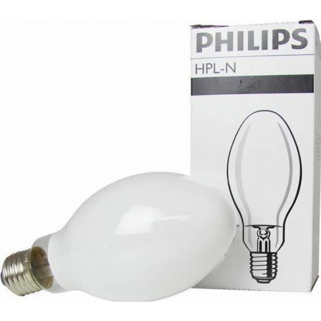 3x Philips Hpl-n 80w/542 E27 Globe Screw Lamp Bulb 80 Watt Coated Cool ...
