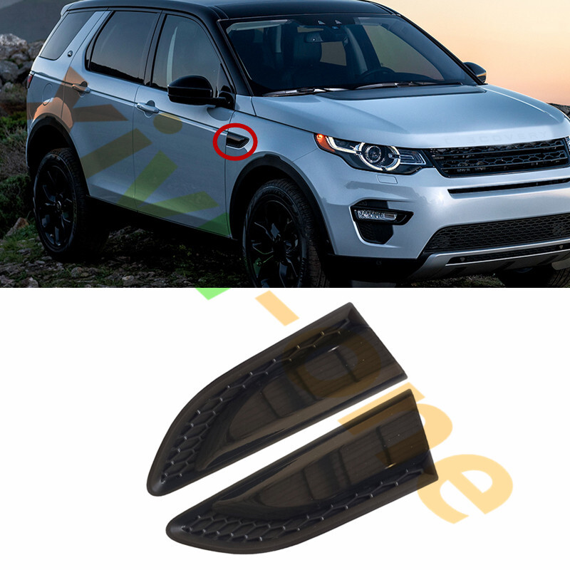 A Pair Fender Vent Grille Black Louver For Land Rover Discovery Sport ...