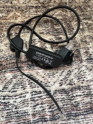 Plantronics Electronic Hook Switch Adapter APV-63 | eBay