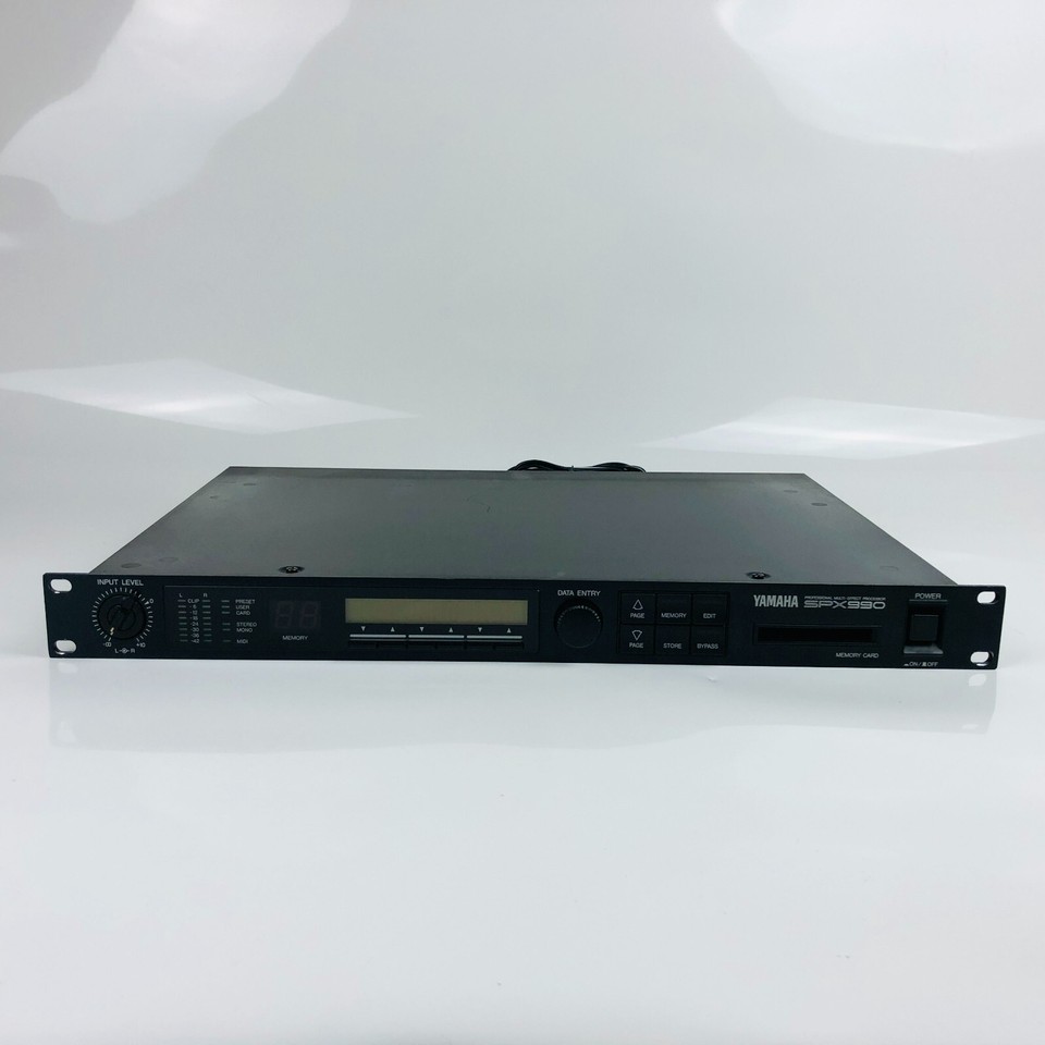 Yamaha SPX990 Professional Digital Multi-Effects Processor Rack Mount ...