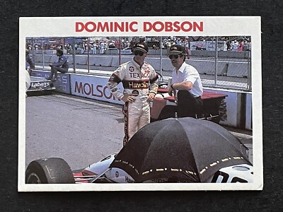DOMINIC DOBSON ~ 1990 Racing Champions Collectors Card #1005 | eBay