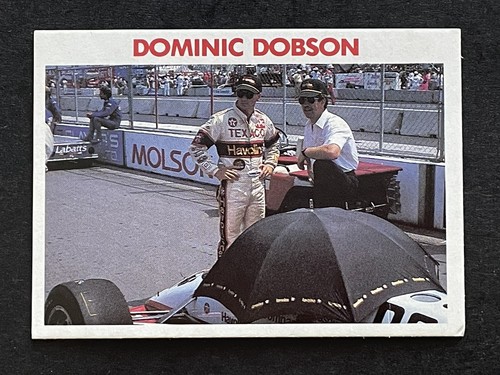 DOMINIC DOBSON ~ 1990 Racing Champions Collectors Card #1005 | eBay