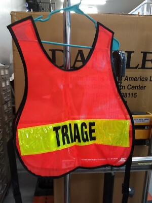 EMS Safety Vests (Triage, Medical, Transportation, Staging) | eBay