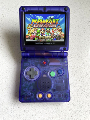 Nintendo Gameboy Advance SP GBA IPS V2 Backlit LCD Console AGS 101 ...