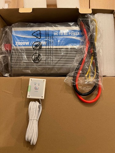 Giandel PM-2000 Gray 120V 60Hz 2000W Pure Sine Wave Power Inverter | eBay