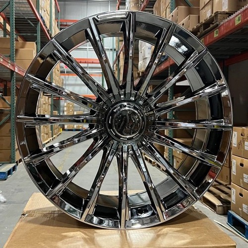 20" S65 AMG Style Black Chrome Wheels Rims | Fits Mercedes Benz CLS500 ...