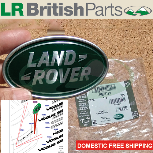 GENUINE LAND ROVER REAR NAME PLATE RANGE ROVER 13 SPORT 14 DISCOVERY S ...