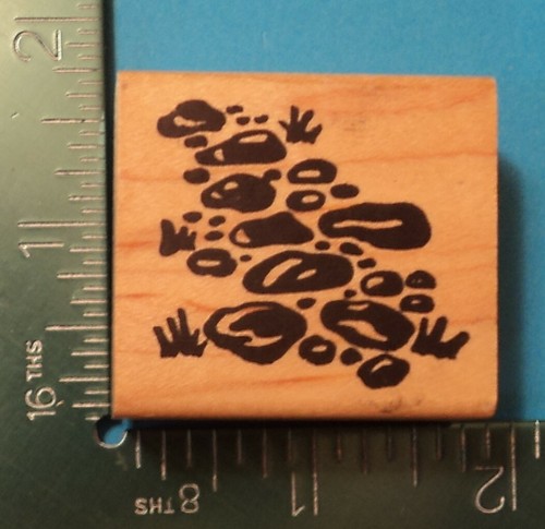 Posh Impressions ROCK STONE PATHWAY Rubber Stamp Landscape | eBay