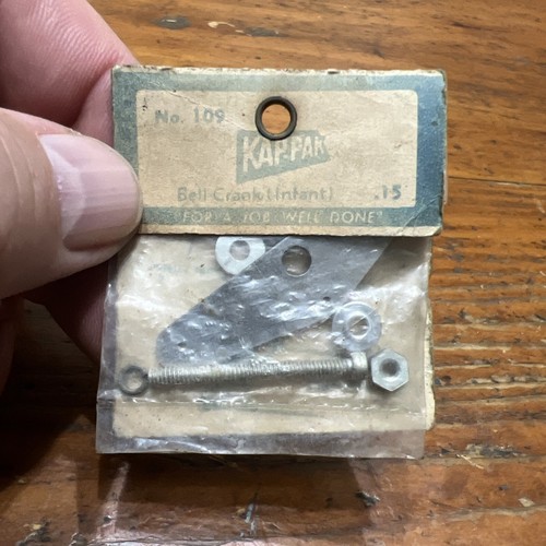 Kap-Pak # 109 Bellcrank (infant) Vintage Model R/C Airplane NOS | eBay