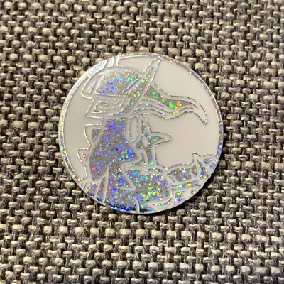 Arceus white holo plastic Pokemon trading card game coin (1 Inch) | eBay