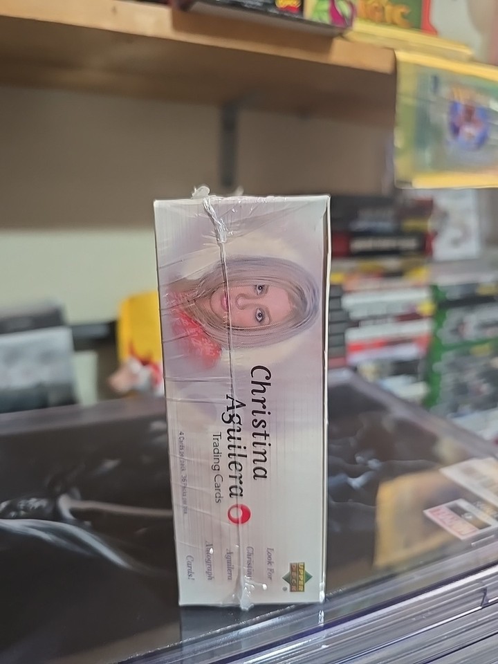 2000 Upper Deck Christina Aguilera Trading Card Box SEALED! Possible ...