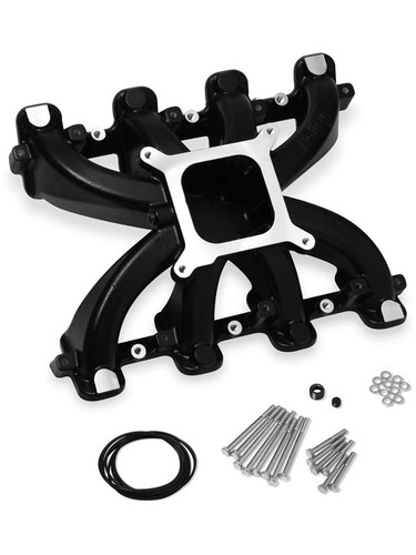 Holley Intake Manifold LS Mid Rise Single Plane For GM LS3/L92 (300 ...