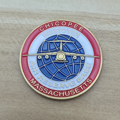 Chicopee Massachusetts Westover Air Reserve Base Challenge Coin | eBay