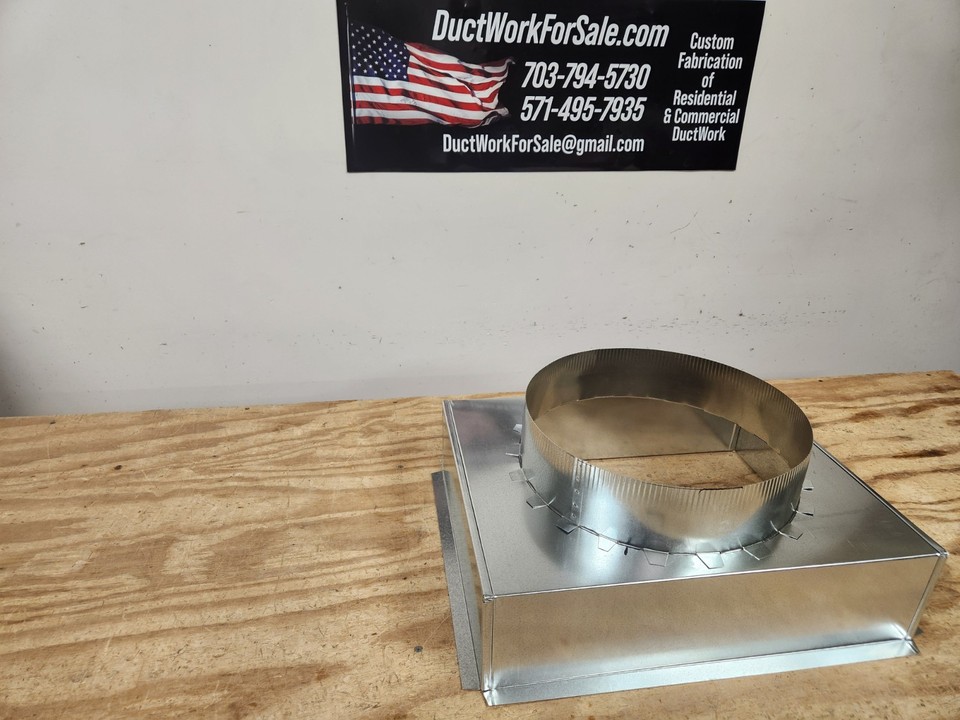 Return air plenum, for filter grille 14"x20"x 5" with 12" collar & 3/4 ...