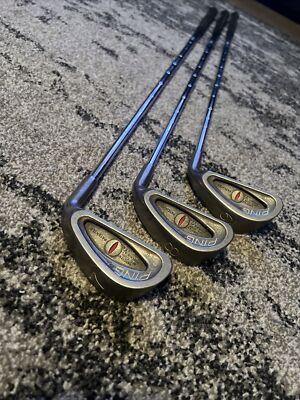 Vintage Ping Original Cat Eye Red Dot Club Set Of irons 7,8,9 | eBay