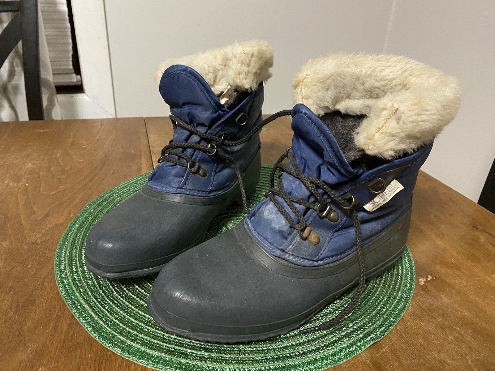Vintage Blue Sorel Kaufman Manitou Insulated Pac Boots Women's 12” | eBay