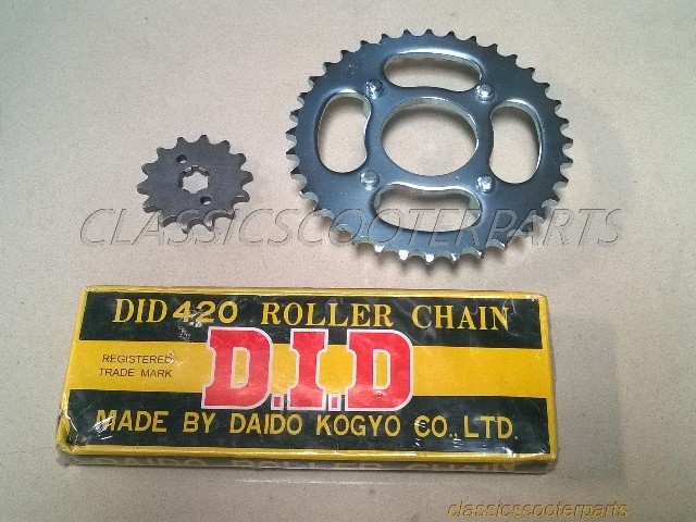 Honda sprockets sprocket drive chain S50 SS50 CD50 CL70 H2143 | eBay