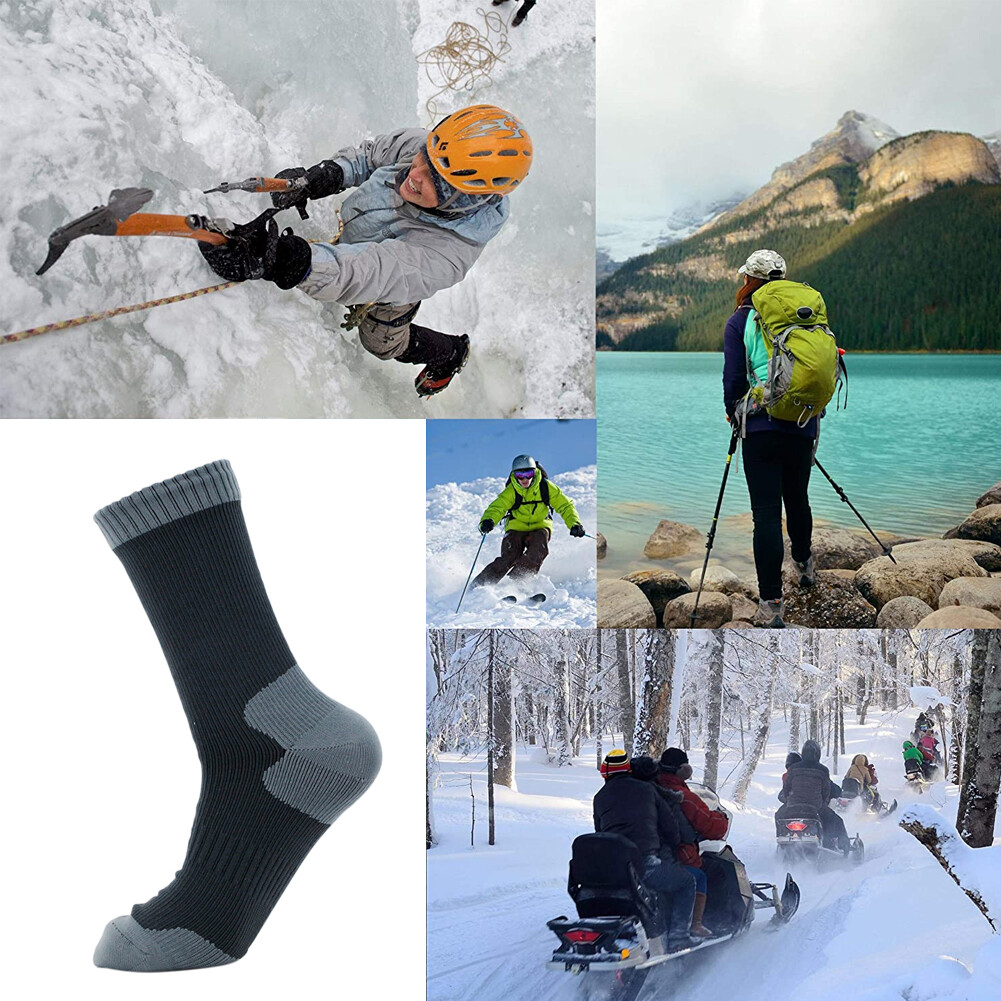 Waterproof Breathable Socks Outdoor Trekking Hiking Waterproof Socks ...