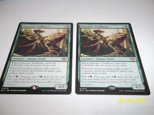 Outcaster Trailblazer Outlaws of Thunder Junction x2 NM/LP | eBay