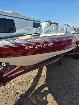 1990 Maxum 19' Runabout Boat w/ Bill of Sale and Trailer | eBay