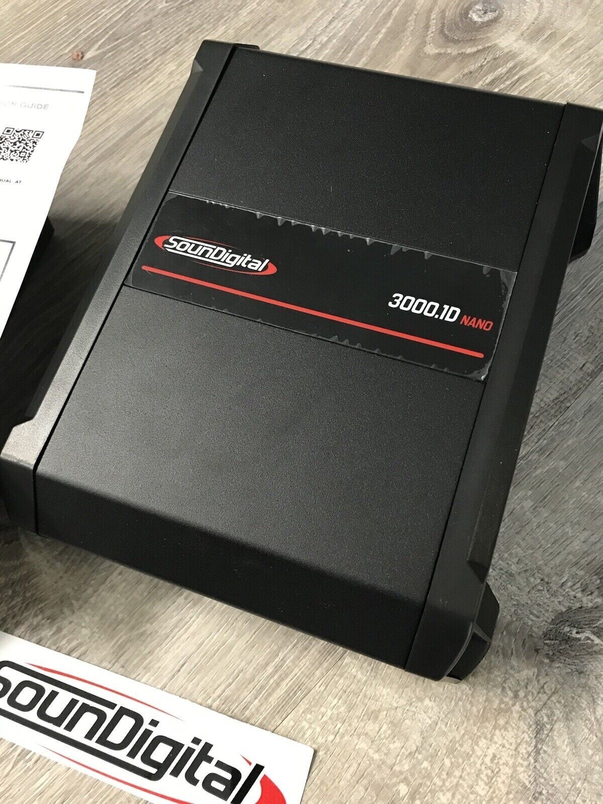 Amplifier Soundigital SD 3000.1D Nano - 1 Channel - 3000 Watts - 2 Ohms ...