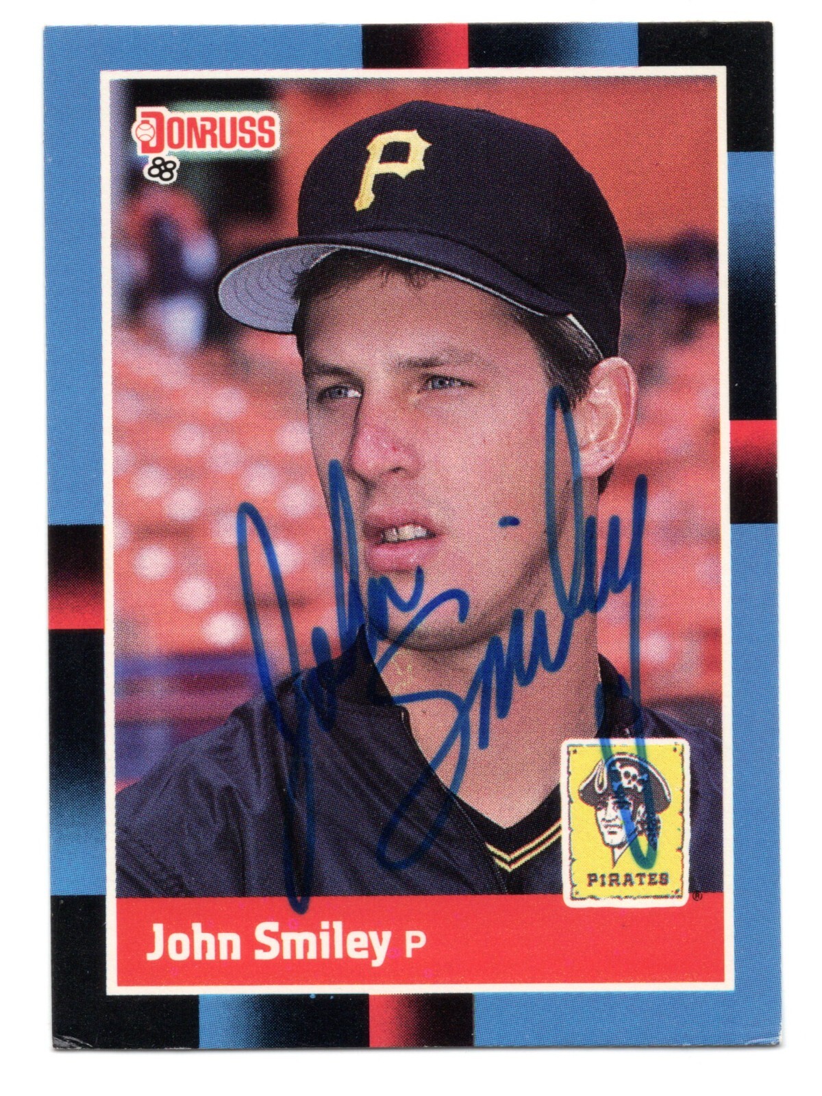 John Smiley Autograph On A 1988 Donruss - Pittsburgh Pirates | eBay