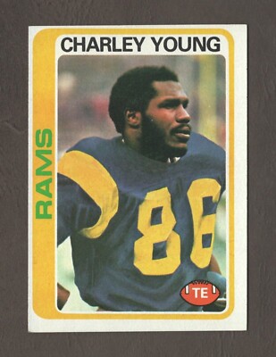 1978 Topps Football Card #435 Charley Young – Los Angeles Rams | eBay