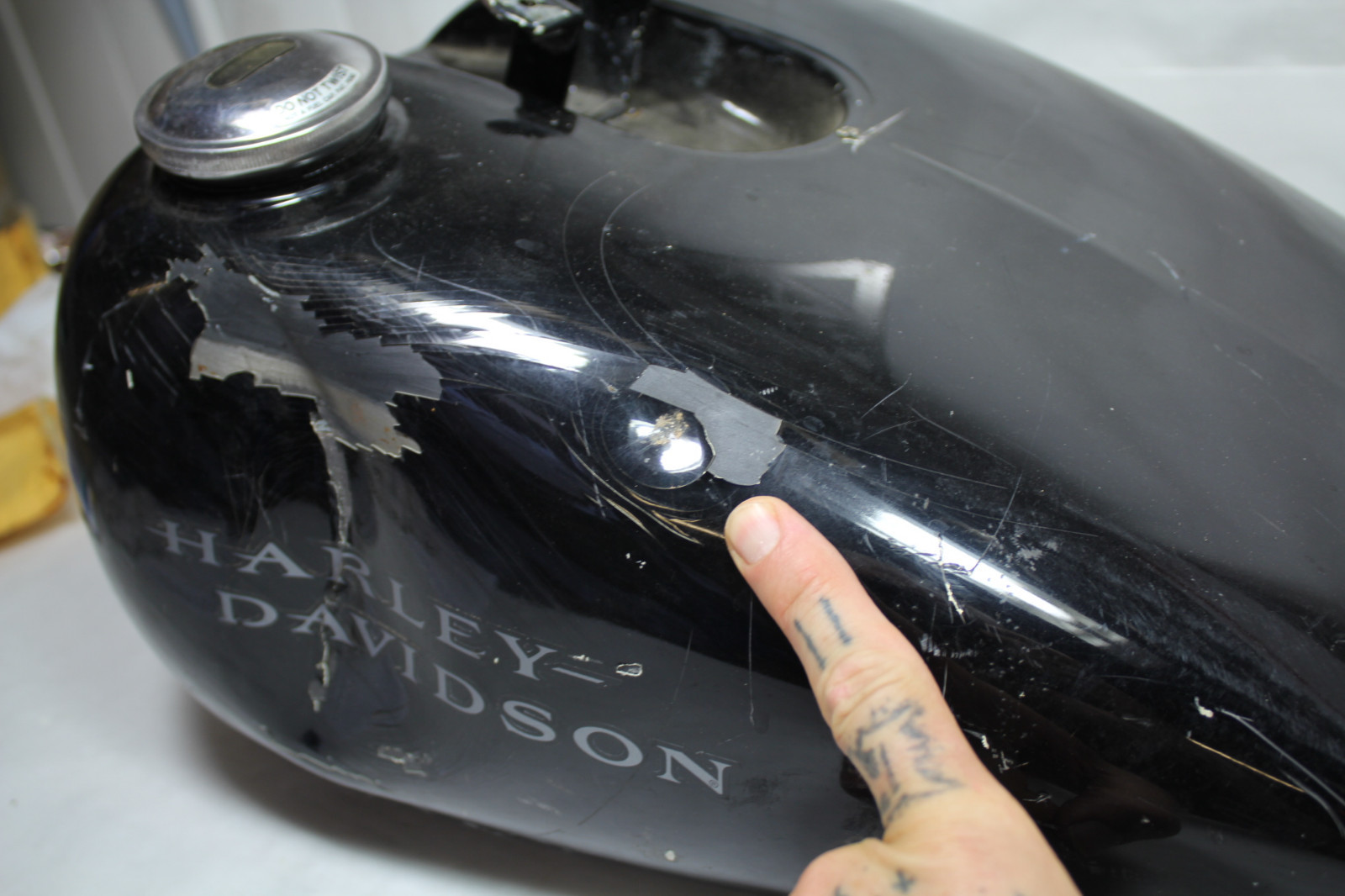 FXRS gas fuel tank Harley FXR Low Rider FXRT FXRP FXRD FXLR FXRS ...