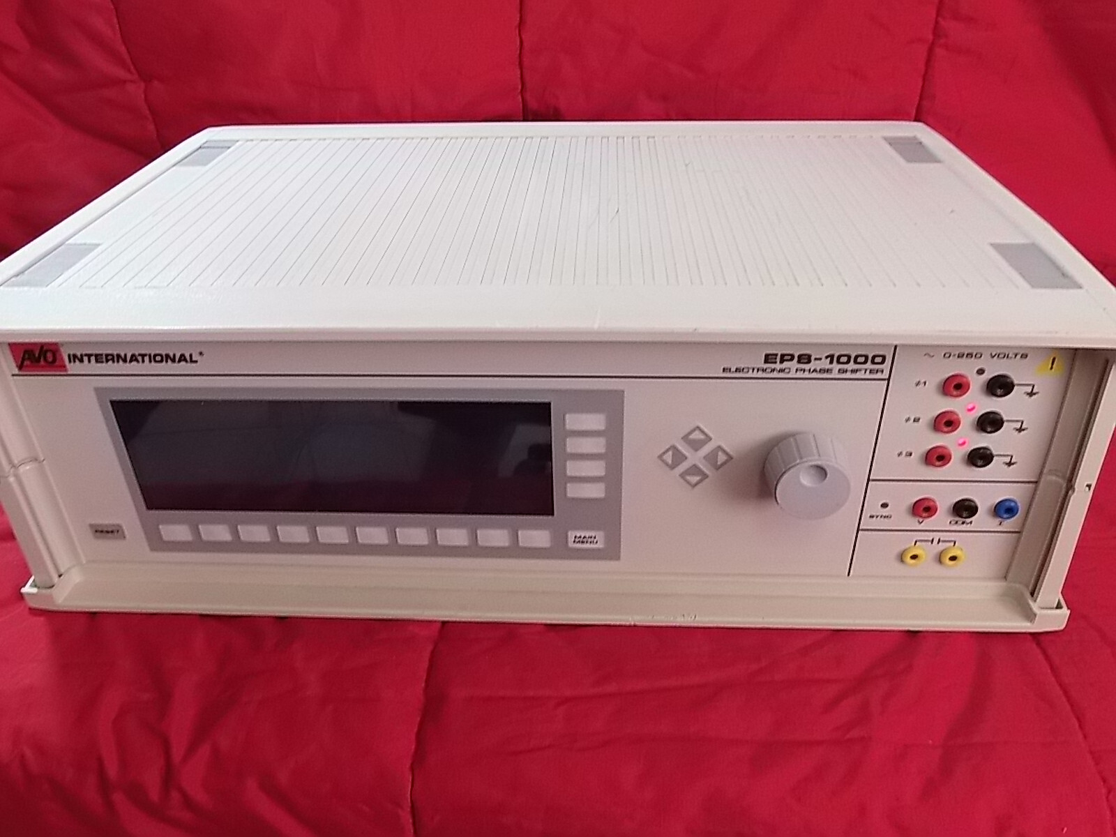 AVO EPS-1000 Electronic Phase Shifter 0-250v AC Multi-Phase Power Test ...