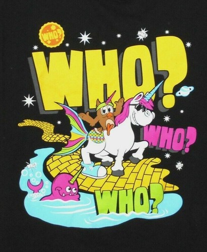 Vintage WWE NEW DAY WHO? WHO? WHO? Mens sz XL WWF NXT KOFI KINGSTON BIG ...