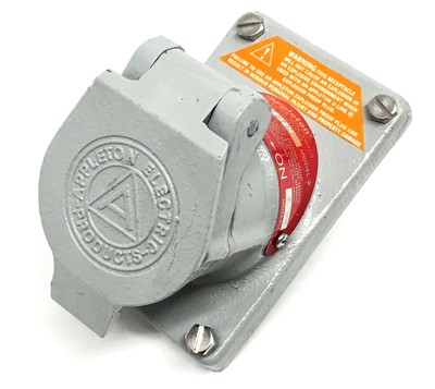 APPLETON EFSR-20232M Malleable Iron Receptacle 20-Amp 2-W 3-P | eBay