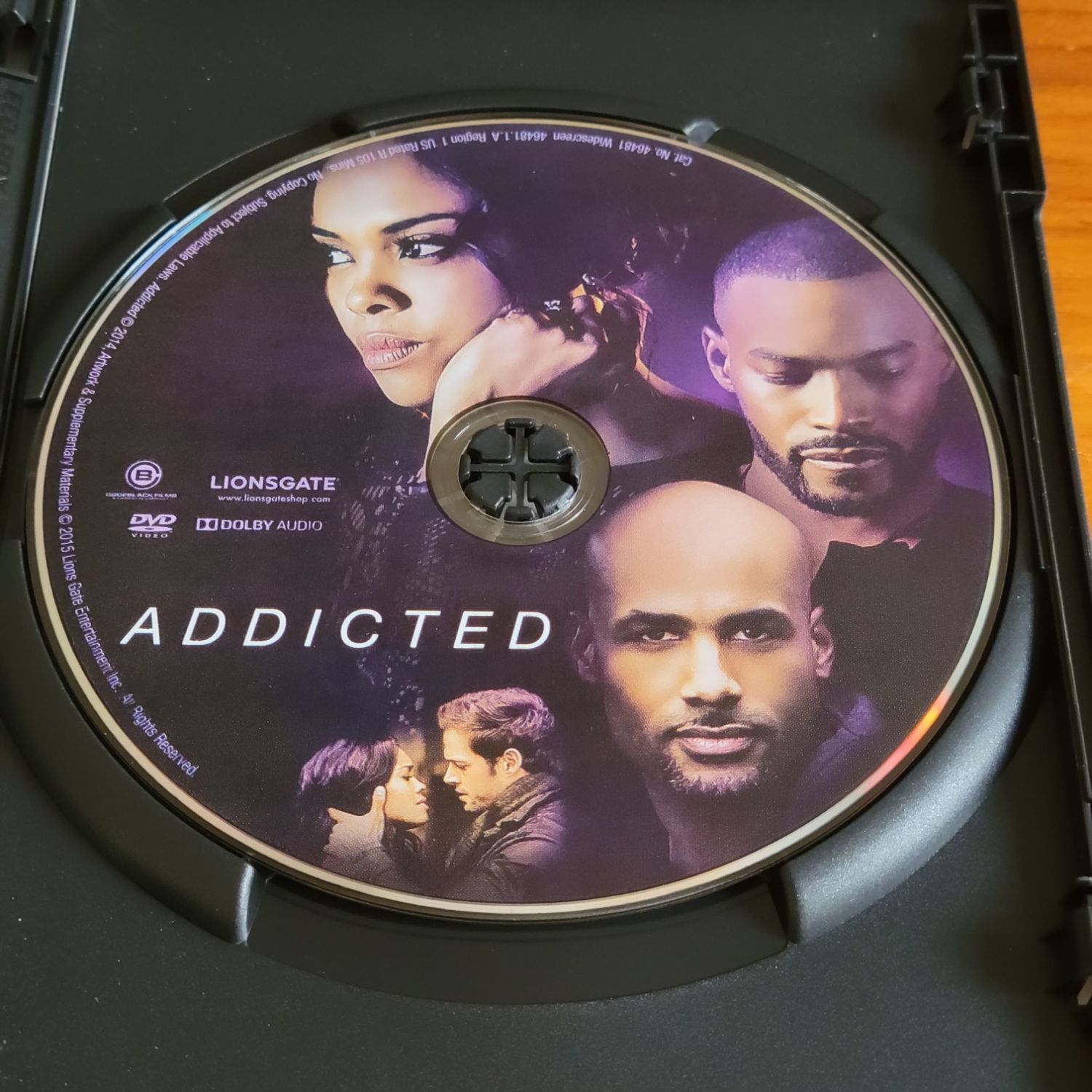 Addicted Dvd Label