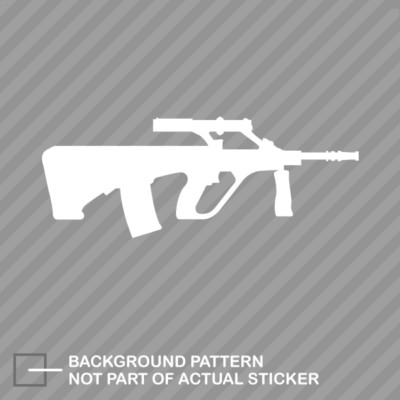 AUG Sticker Die Cut Decal Steyr AUG A1 | eBay
