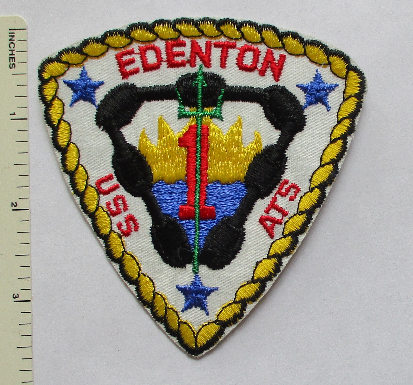 US NAVY SHIP PATCH USS EDENTON ATS-1 | eBay