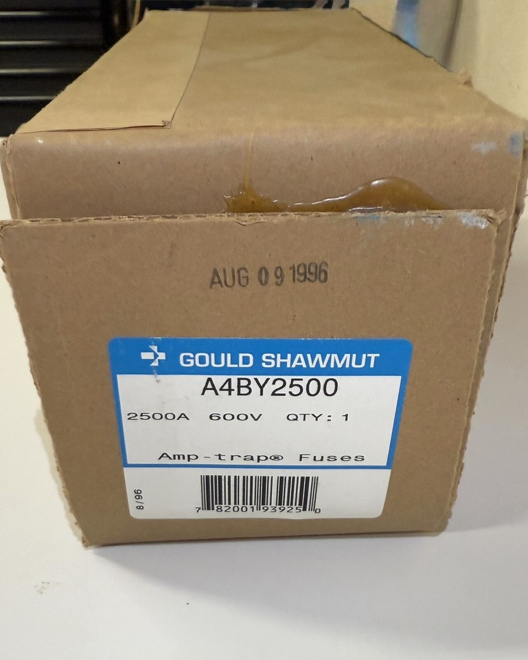 Shawmut A4BY2500 2500 Amp Class L Fuse New Factory Sealed | eBay