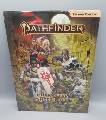New Sealed - Pathfinder Second Edition: Character Sheet Pack PF 2nd ...