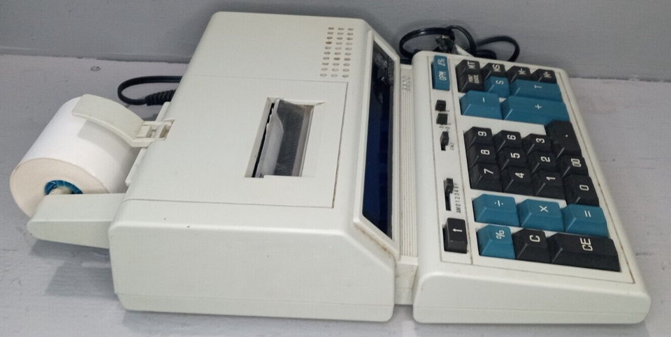 Vintage Hermes Precisa Electronic Calculator Printer Model #5600 | eBay