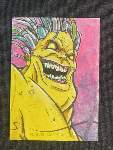 2022 Marvel Masterpieces MOJO Sketch Card Luke Welch 1/1 Signed | eBay