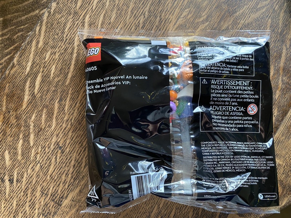 New Sealed LEGO 40605 Lunar New Year VIP Add-On Pack | eBay
