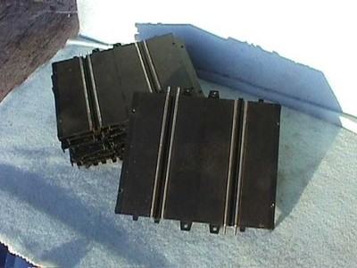 Eldon slot car straight 6 inch track | eBay